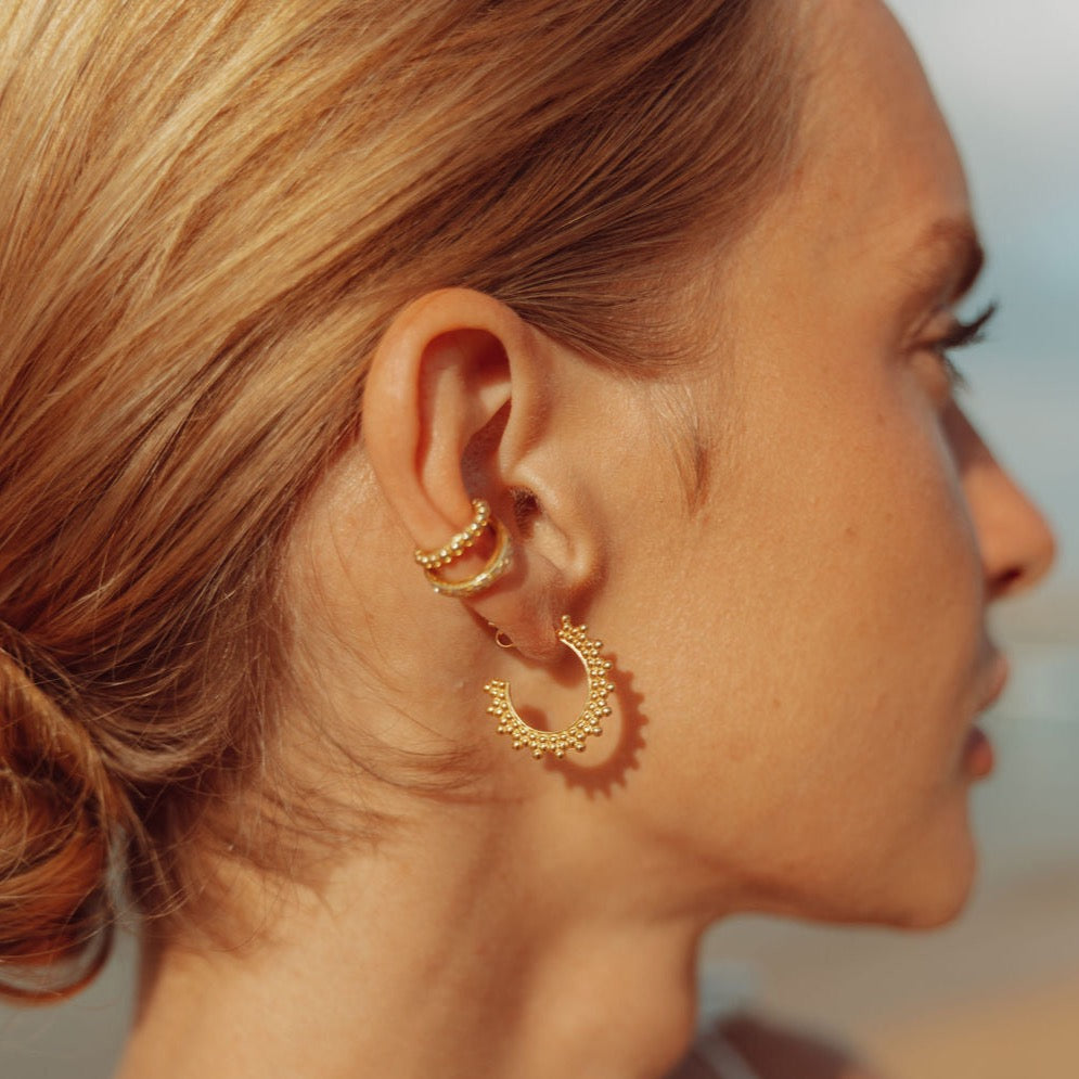 Shop Gold & Silver Earrings | Memara Jewellery